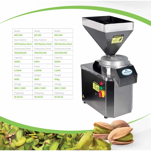 TurkMall | pistachio and nuts grating machine