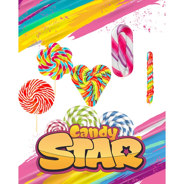 TurkMall | candy star lollipop